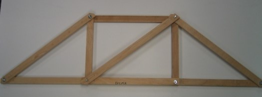 Wooden Truss 2D | Hands-On Mechanics